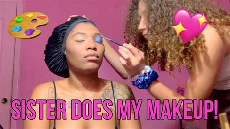 Little Sister Does My Makeup 💓 Youtube