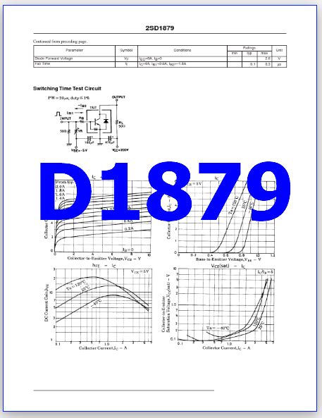 Pdf D1879 Components
