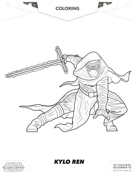 Star Wars The Force Awakens Coloring Pages