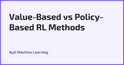 Value Based Vs Policy Based Rl Methods
