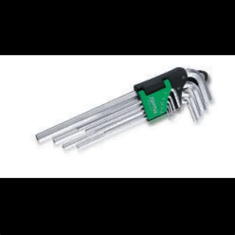 Jogo De Chaves Sextavadas Longas 9pÇs Toptul