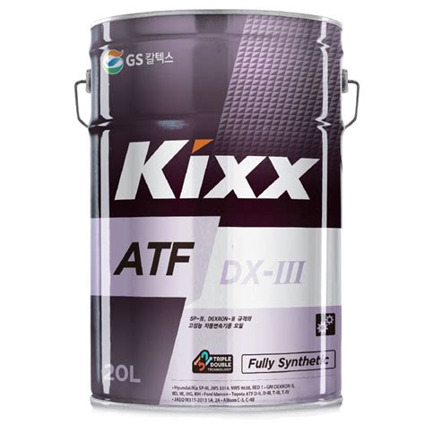 ATF SP-3 / DEXRON-III / 100% Fully Synthetic [GS Kixx] - Korean Oil ...