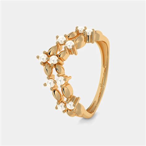The Perrine Chevron Ring