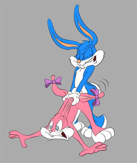 Rule 34 Babs Bunny Buster Bunny Doggy Style Sex Tiny Toon Adventures