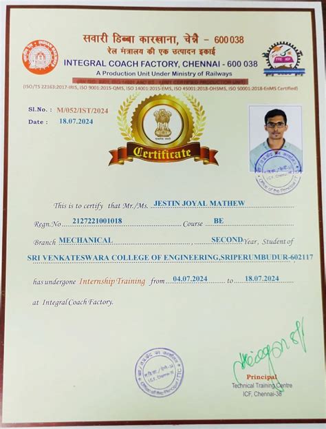 Jestin Joyal Mathew On Linkedin Thrilled To Share That My Recent Internship At Integral Coach