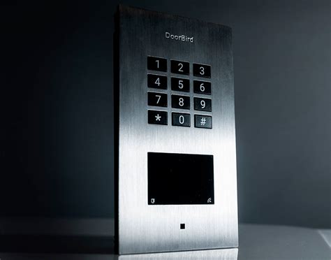 A1121 Flush Mount Ip Access Control Device Stainless Steel V2a Brushed