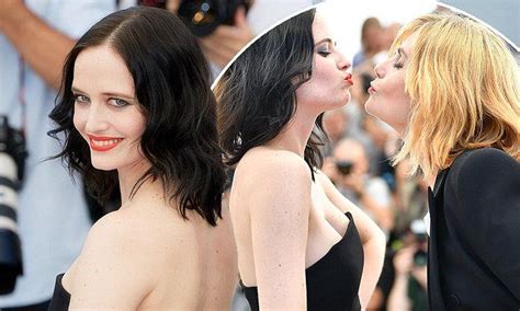Cannes Eva Green Attends Photocall For New Film Jack Nicholson House Bandeau Jumpsuit