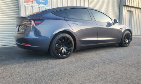 2022 Tesla Model 3 Long Range Grayblack American Supercars
