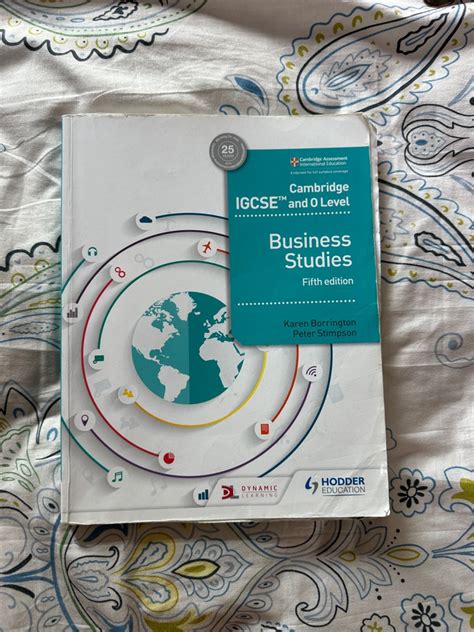 Igcse Business Textbook Hobbies And Toys Stationery And Craft Stationery And School Supplies On