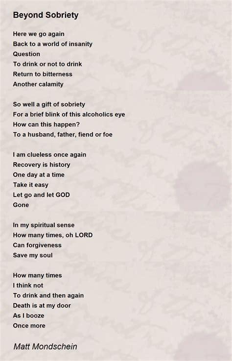 Recovery Quotes And Poems