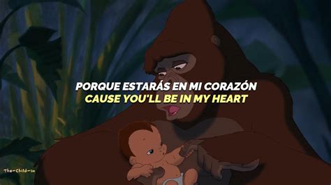 Phil Collins Youll Be In My Heart Lyrics Subtitulado Disney Youtube