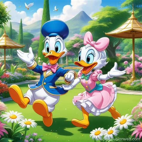 Daisy Duck Red Hair Prompts Stable Diffusion Online