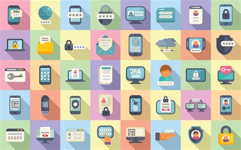 Multi Factor Authentication Vector Images Over 750