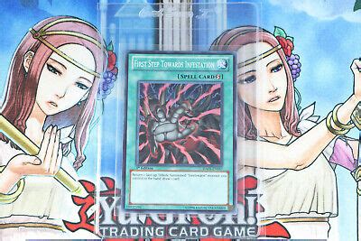 Yugioh Spell Card First Step Towards Infestati Ha05 En057 1st Edition