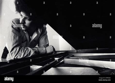 A 1983 Posed Portrait Of Jazz Pianist Composer Anthony Davis Near His