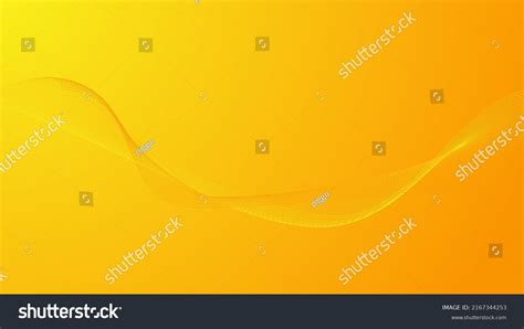 Abstract Smooth Curve Line On Yellow Stock Vector Royalty Free 2167344253 Shutterstock