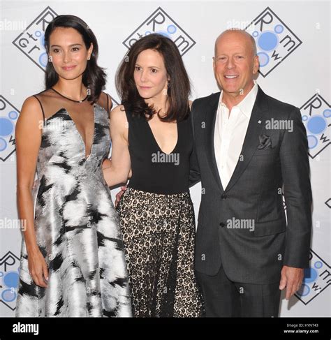 New York Usa 5th April 2017 Emma Heming Willis Mary Louise Parker