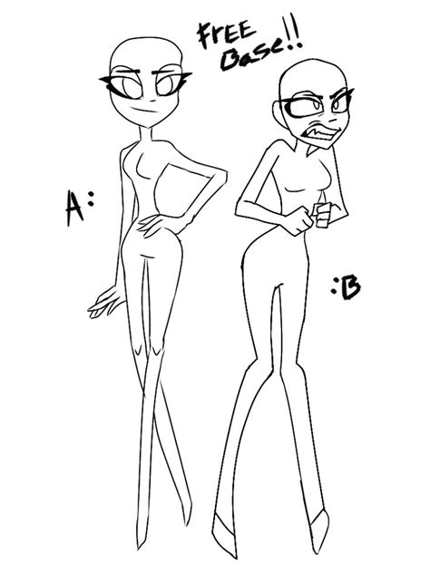 Free Base Oc Hazbin Hotel Hazbinhotel Guida Al Disegno Idee Per