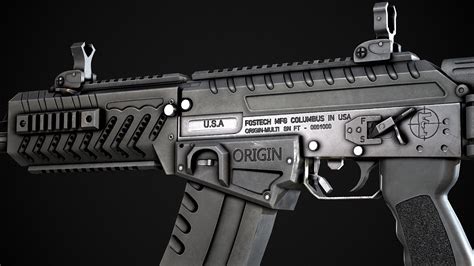 Fostech Origin 12 Aaa Game Ready Pbr Low Poly 3d Model 3d Model