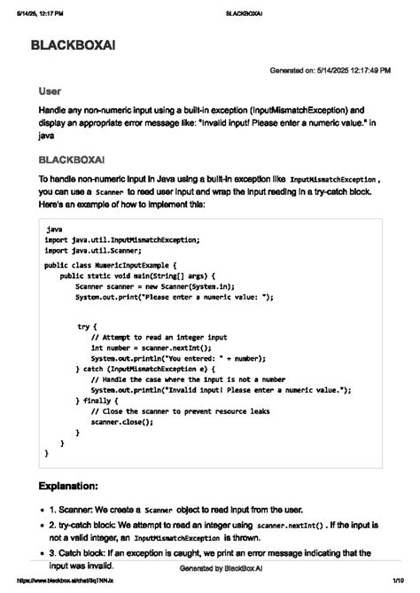 Java Exception Handling Inputmismatchexception And Super Keyword
