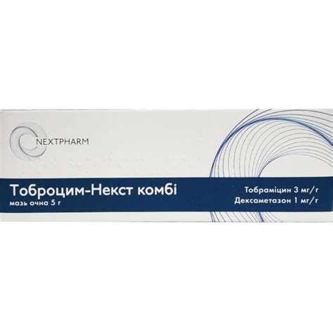 Tobrocim Next Combi Tobramycin Dexamethasone Eye Ointment 5g