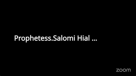 Salomi Hials Personal Meeting Room Youtube