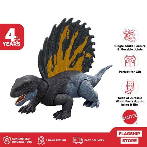 Jual Jurassic World Dino Trackers Edaphosaurus Mainan Action Figure