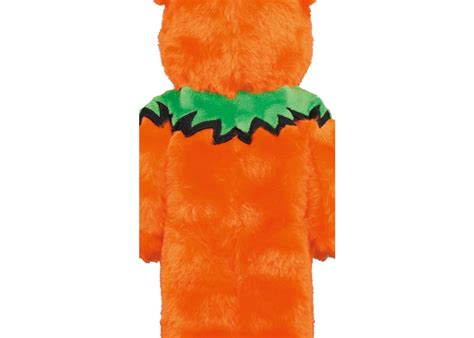 Bearbrick X Grateful Dead Dancing Bear Costume Ver 400 Orange Us