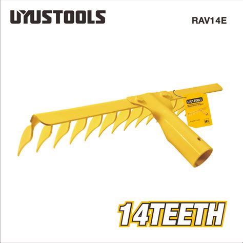 Steel Rake Head Twisted Teeth Rav14e China Power Tools Hand Tools And Hardware Tools