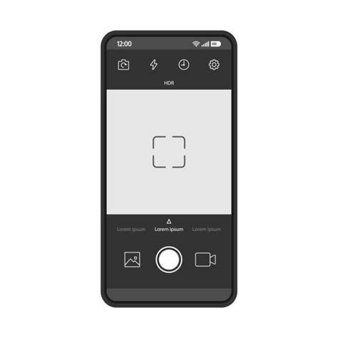 25900 Celular Com Câmera Ilustração De Stock Gráficos Vetoriais E
