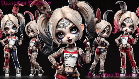 Harley Quinn Chibi Banners 7 By Unhinge Duality On Deviantart