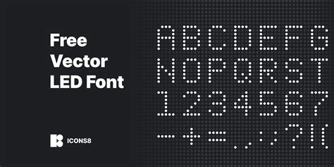 Free Vector Led Symbols Figma