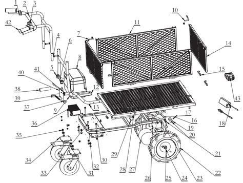Super Handy Guo095 Electric Power Cart Instruction Manual