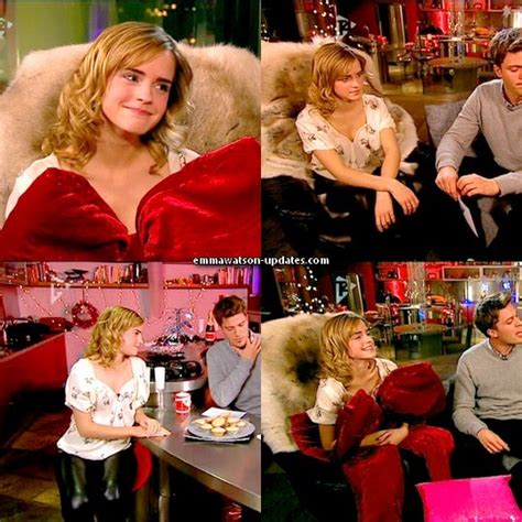 Emma Watson Updates Emma Watson On T4 Christmas Special