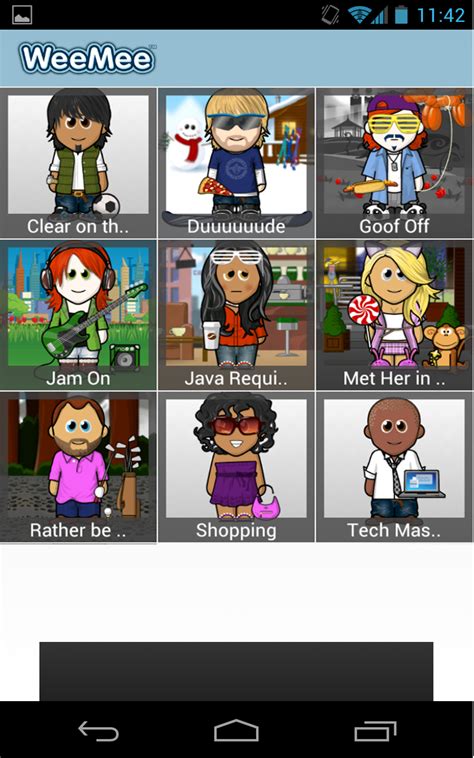 Weemee Avatar Creator App On Amazon Appstore