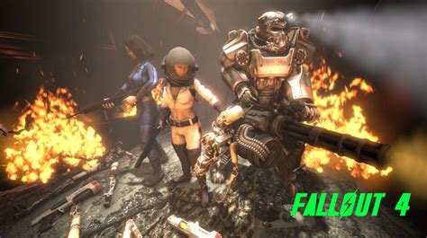 Fallout 4 Nora Nuka Girl And Danzel By Sandbergbueno On Deviantart