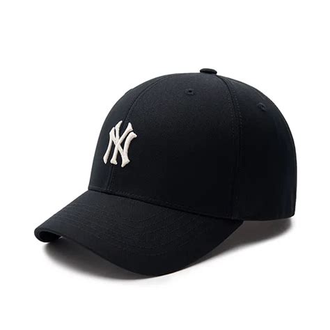 Mũ Mlb New York Yankees 3acp9203n 50bks Logo Nhỏ Form Cứng Màu Đen Vua Hàng Hiệu