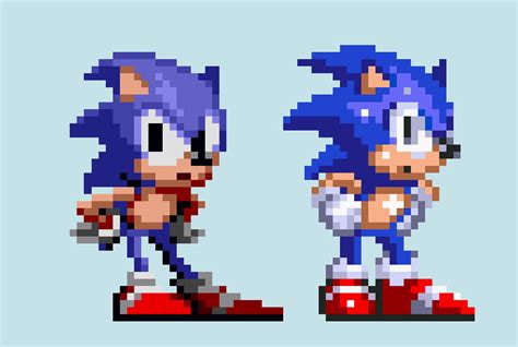 Sonic 1 Styled Waiting Pose For Sonic 3 By Ikerb15rotr On Deviantart