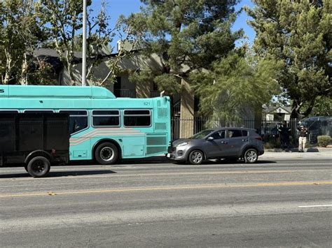 Kia Suv Crashes Into Back Of Vvta Bus On Nisqualli Road In Victorville