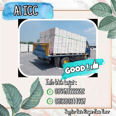 Jual Bata Ringan Hebel A1 Icc Shopee Indonesia