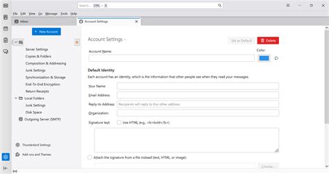 How To Remove An Email Account In Thunderbird The Messaging Company