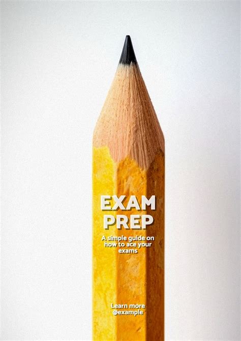Exam Prep Poster Template And Premium Editable Template Rawpixel