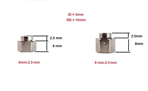 Buy Eccentric Spacer For 3d Printer Improved Stainless Steel 6mm8mm