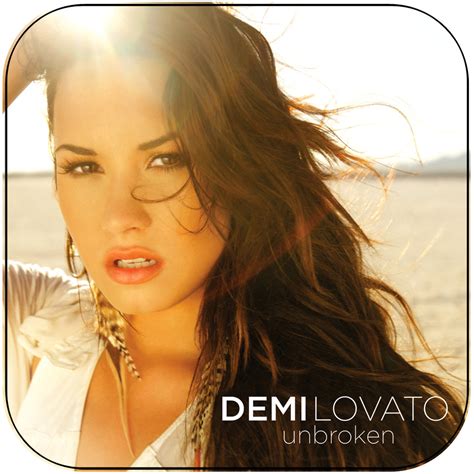 Demi Lovato Unbroken Album Cover Sticker