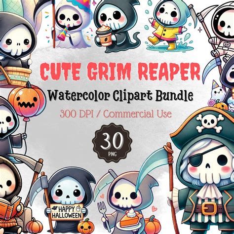 Grim Reaper Pumpkin Stencil Etsy