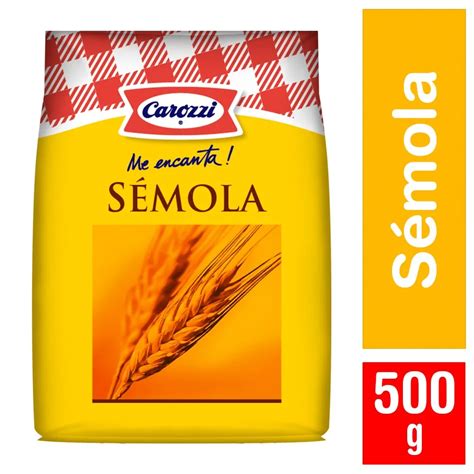 Semola Carozzi 500grs Distribuidora Valle Hermoso