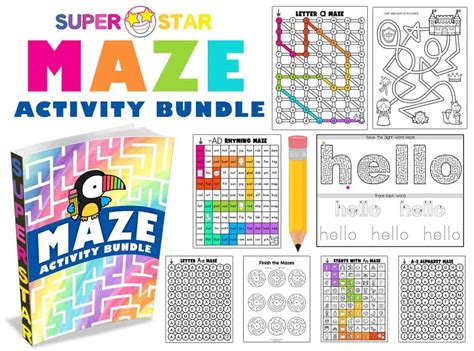 Maze Activity Bundle The Crafty Classroom
