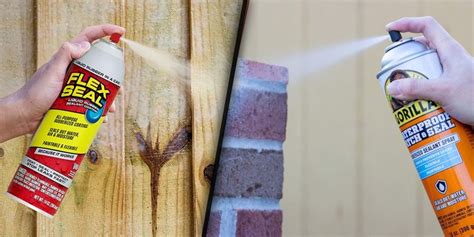 Flex Seal Vs Gorilla Spray Seal Best Sealant Comparison Glue And Sticky