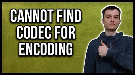 Davinci Resolve 17 Render Job 1 Failed Cannot Find Appropriate Codec
