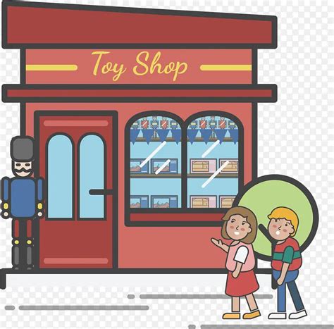 卡通红色的玩具店png图片素材下载图片编号8237495 Png素材网